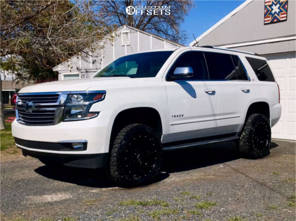 2016 Chevrolet Tahoe with 20x10 -24 Moto Metal Mo970 and 33/12.5R20 ...