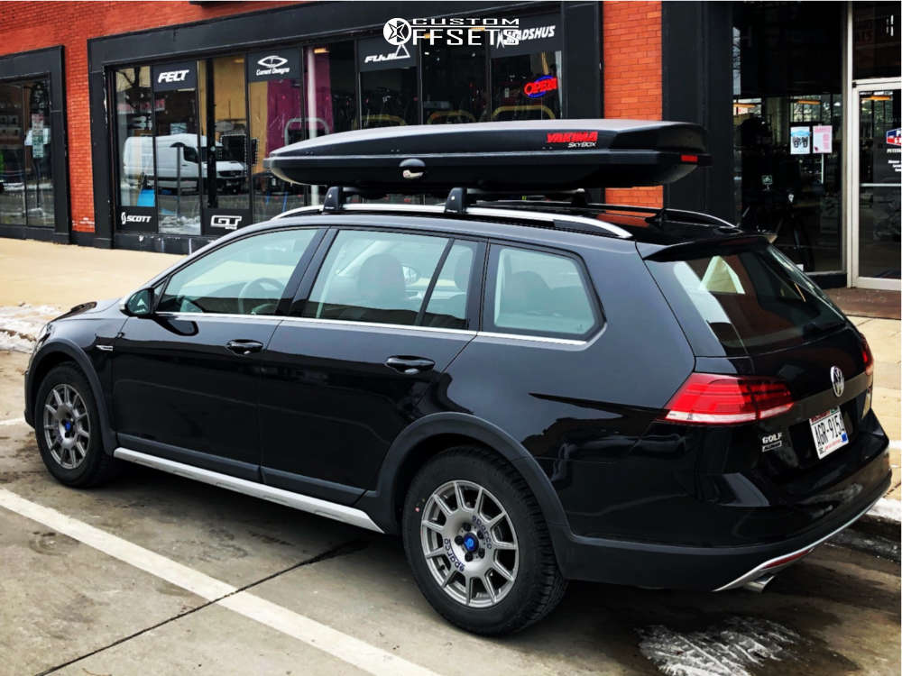 2019 Volkswagen Golf Alltrack with 16x7 48 Sparco Terra and 215/60R16 ...