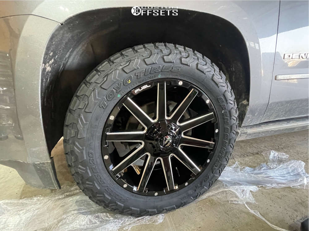 2018 GMC Yukon XL with 20x9 19 Fuel Contra and 285/55R20 Toyo Tires ...