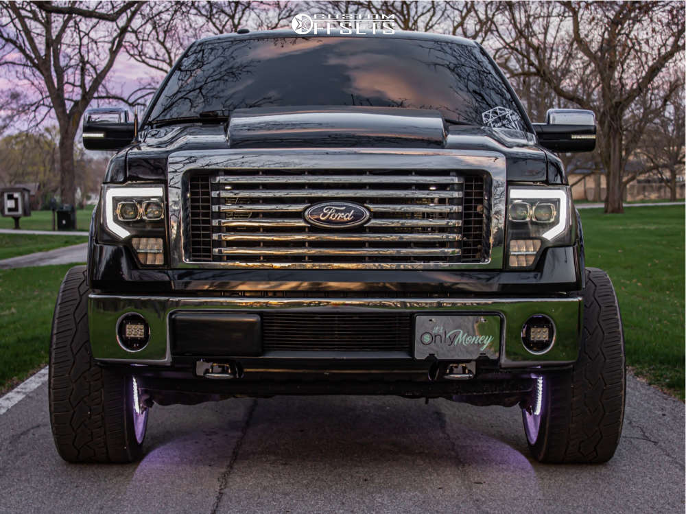 2013 Ford F-150 with 24x12 -44 Hardcore Offroad Hc19 and 305/35R24 ...