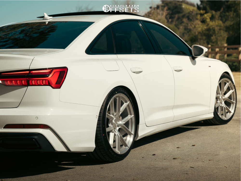 2022 Audi A6 Quattro with 20x10 40 Curva Cff70 and 265/35R20 Falken ...
