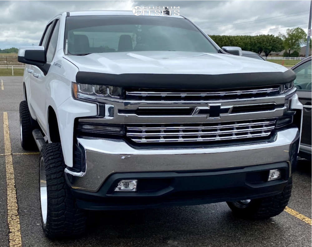 2020 Chevrolet Silverado 1500 with 22x12 -44 Hardcore Offroad Hc21 and ...
