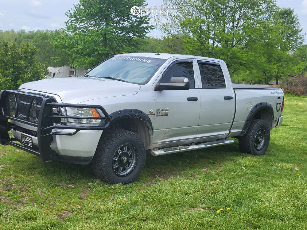 2016 Ram 2500 with 18x9 18 Anthem Off-Road Rogue and 33/12.5R18 Venom Power Terra Hunter X/t and ...