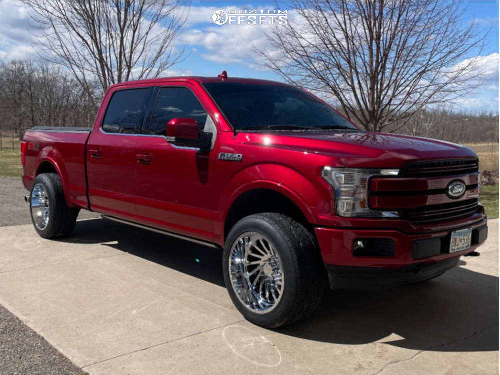 2018 Ford F-150 with 22x12 -51 ARKON OFF-ROAD Caesar and 315/45R22 ...