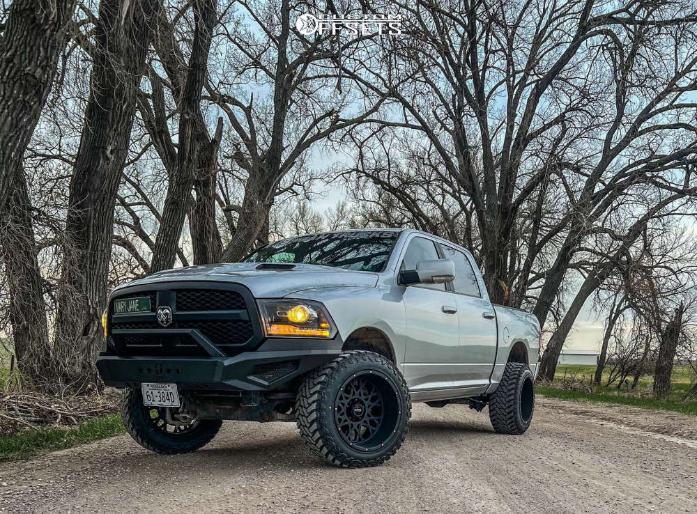 2014 Ram 1500 with 20x12 -51 Vision Rocker and 33/12.5R20 Atturo Trail ...