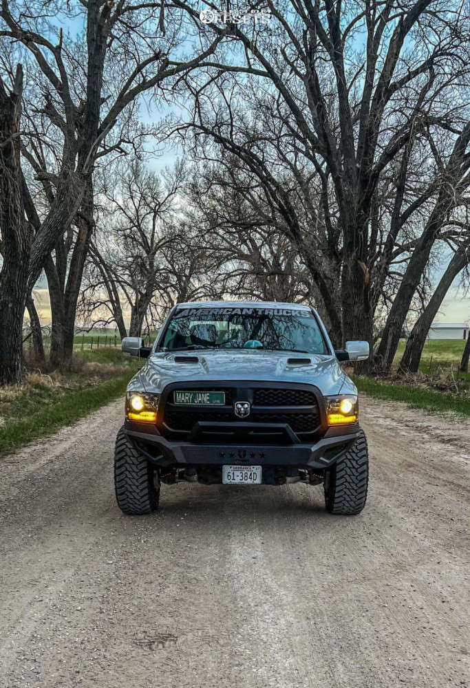 2014 Ram 1500 with 20x12 -51 Vision Rocker and 33/12.5R20 Atturo Trail ...
