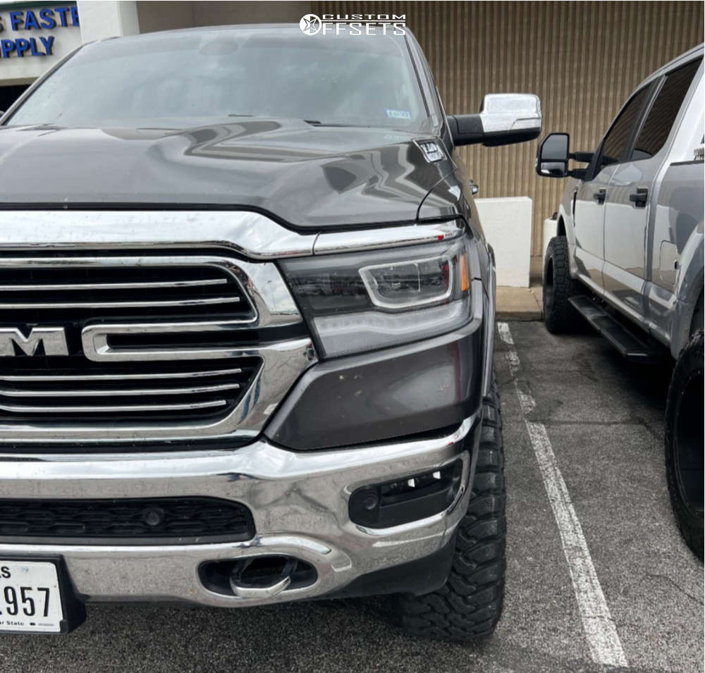 2019 Ram 1500 with 20x9 0 Hostile Rage and 37/12.5R20 Centennial Dirt ...