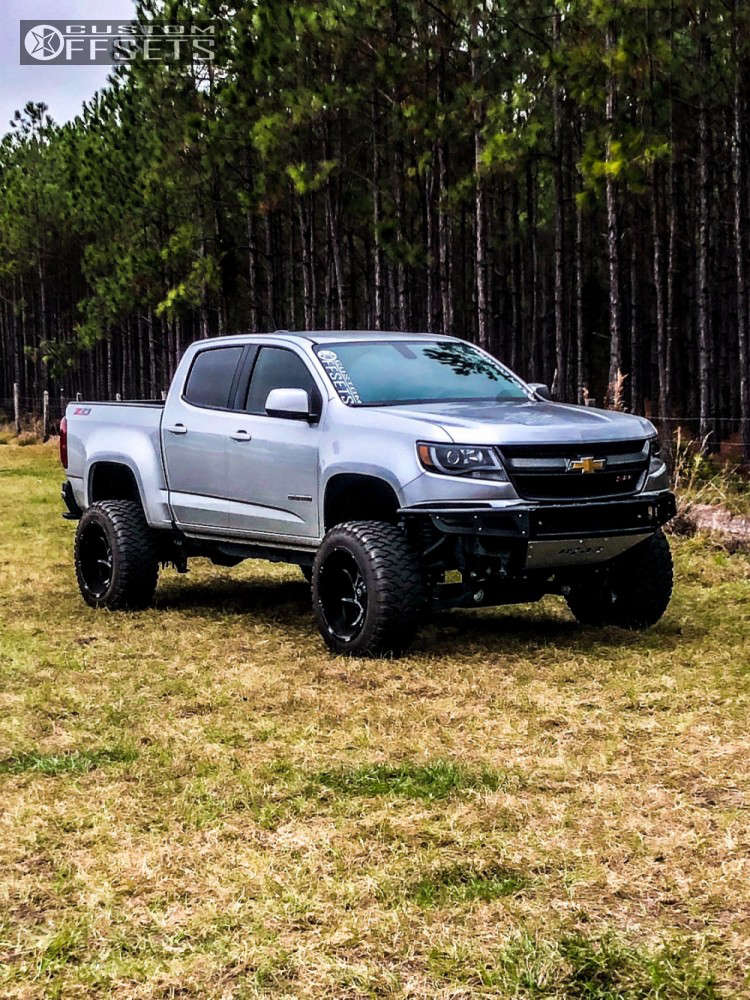 2016 Chevrolet Colorado with 20x12 -51 Vision Prowler and 33/12.5R20 ...