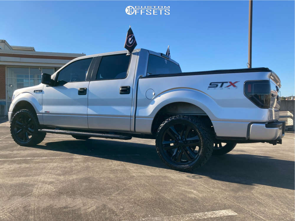 2014 Ford F-150 with 22x9 44 4Play OE Wheels Fr76 and 33/12.5R22 Venom ...