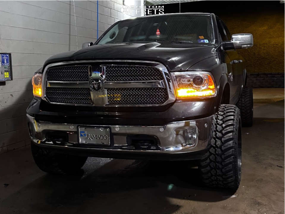 2016 Ram 1500 with 24x14 -81 ARKON OFF-ROAD Caesar and 35/13.5R24 AMP ...