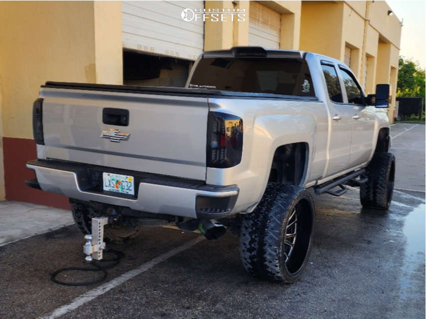 2018 Chevrolet Silverado 1500 with 26x14 -72 Tuff T2a and 35/15.5R26 ...