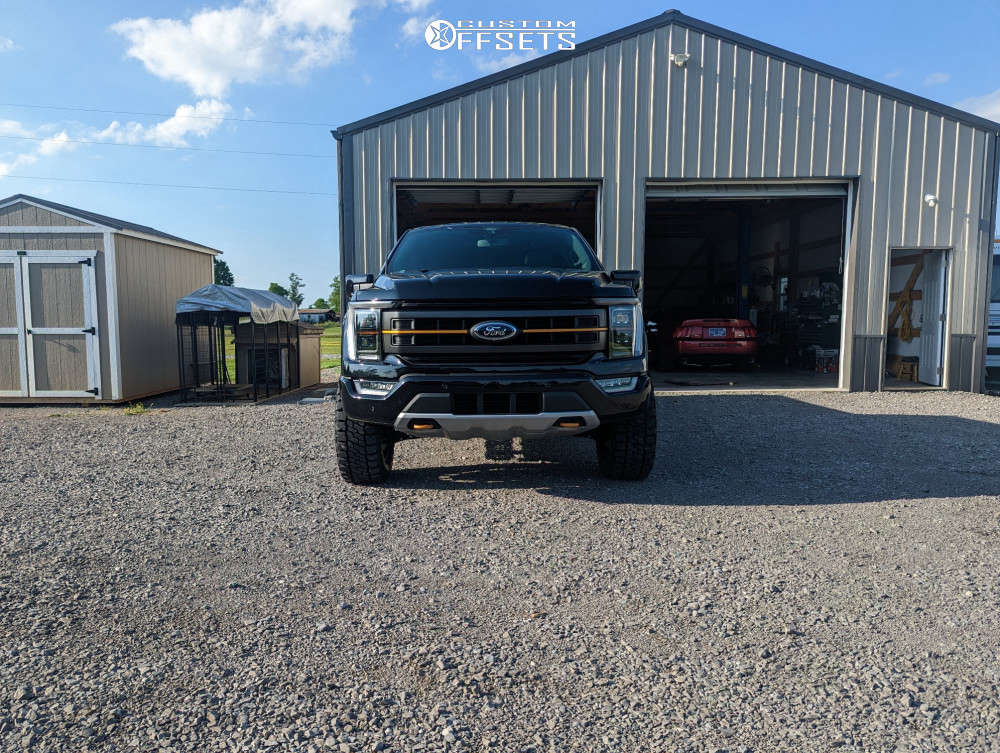 2021 Ford F-150 with 20x9 1 Fuel Clash and 295/60R20 Mickey Thompson ...