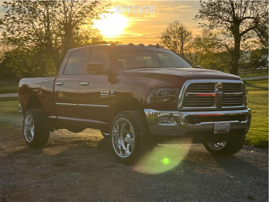 2015 Ram 2500 with 22x12 -40 American Force Blade Ss and 33/12.5R22 ...