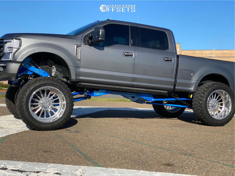 2022 Ford F-250 Super Duty with 26x14 -73 Fuel Forged Ff75 and 42/15 ...