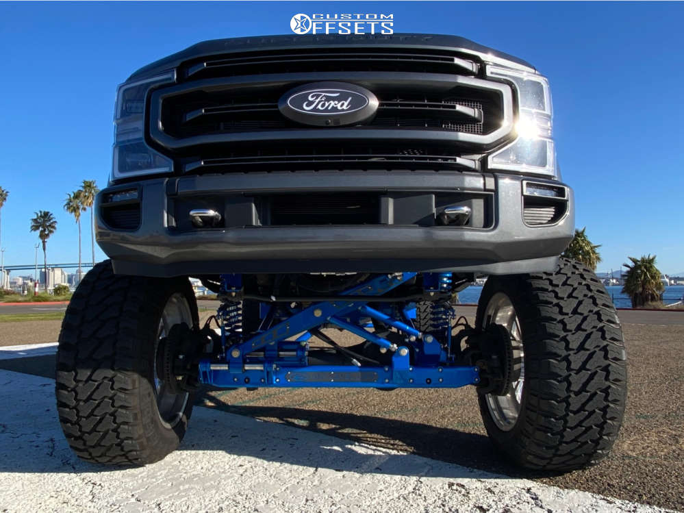 2022 Ford F-250 Super Duty with 26x14 -73 Fuel Forged Ff75 and 42/15 ...
