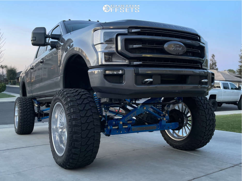 2022 Ford F-250 Super Duty with 26x14 -73 Fuel Forged Ff75 and 42/15 ...