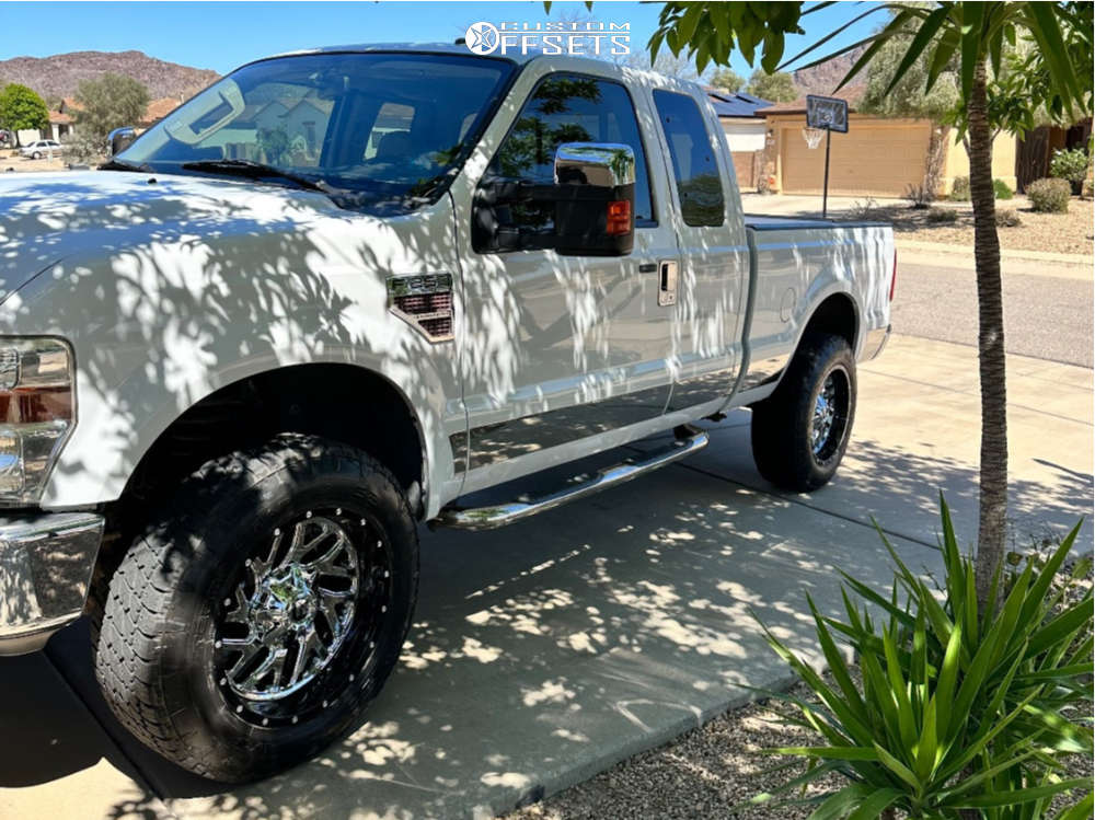 2008 Ford F-250 Super Duty with 20x10 -19 Fuel Triton and 275/65R20 ...