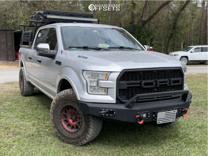 2016 Ford F-150 with 17x8.5 0 Method Mr305 and 35/12.5R17 BFGoodrich ...