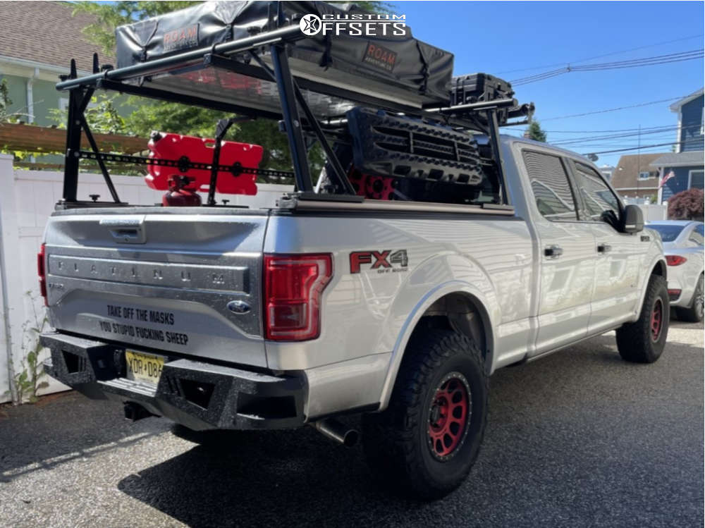 2016 Ford F-150 with 17x8.5 0 Method Mr305 and 35/12.5R17 BFGoodrich ...