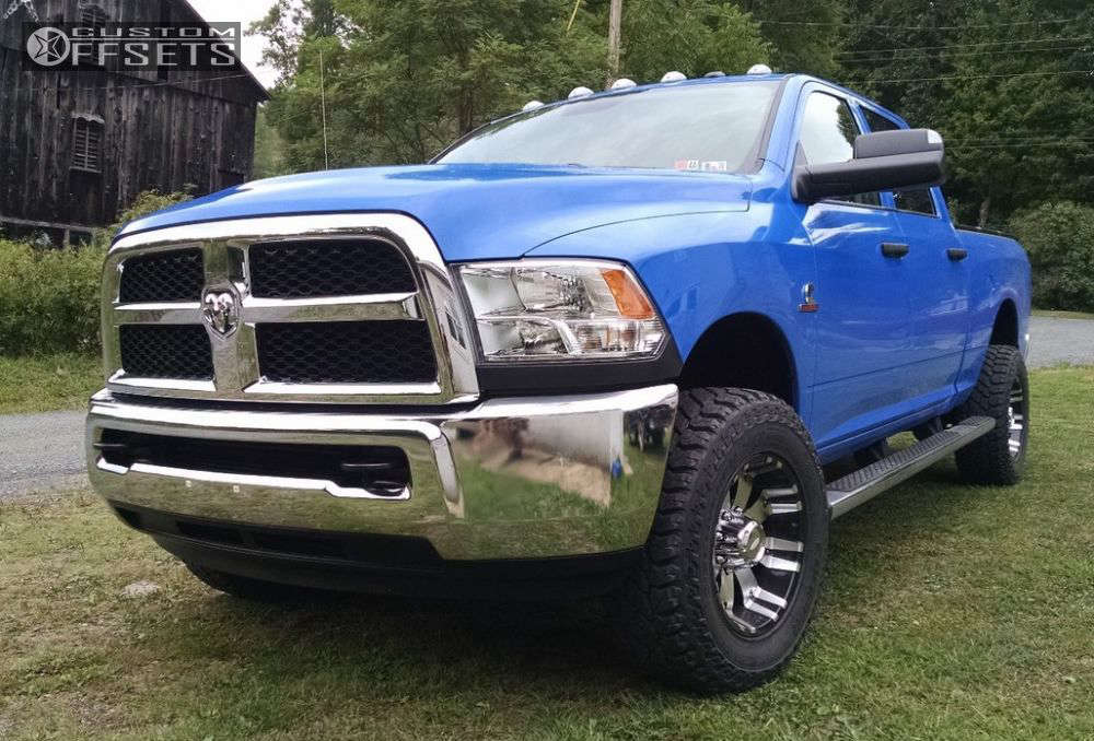 2015 Ram 2500 with 18x9 -12 Diamo 8 Karat and 275/70R18 Cooper ...