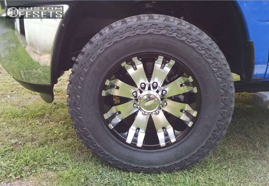 2015 Ram 2500 with 18x9 -12 Diamo 8 Karat and 275/70R18 Cooper ...