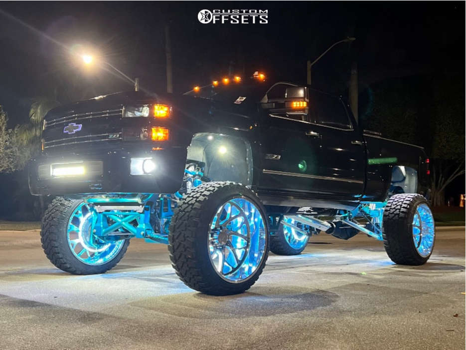 2018 Chevrolet Silverado 2500 HD with 28x16 -101 JTX Forged Bio and 40/ ...