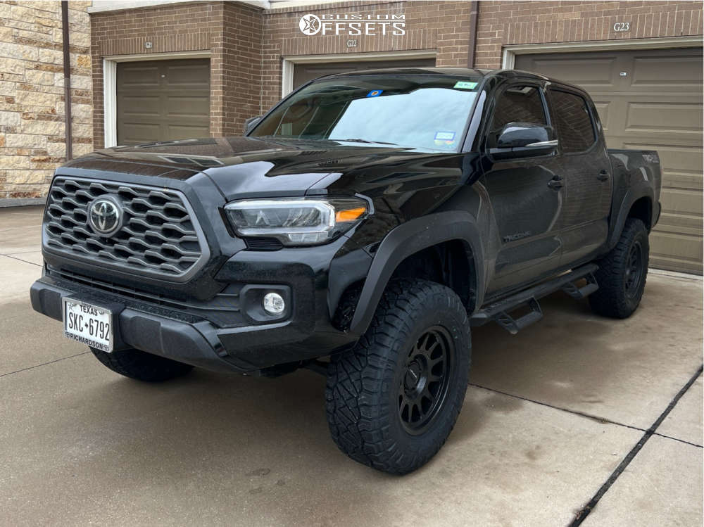 2023 Toyota Tacoma with 17x8.5 Method Mr703 and 285/70R17 Nitto Ridge ...