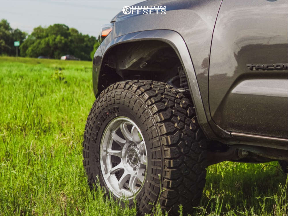 2016 Toyota Tacoma with 17x9 -25 SSW Apex and 35/12.5R17 Kenda Klever R/t and Suspension Lift 3 ...