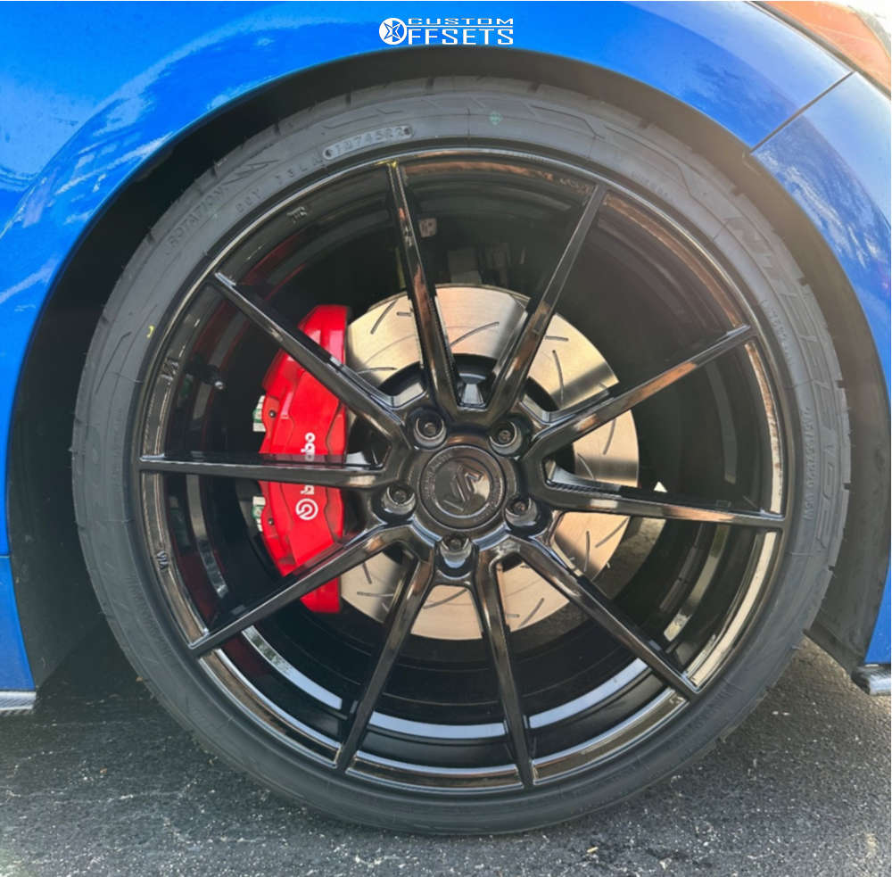 2022 Kia Stinger with 20x9 35 Variant Argon and 245/35R20 Nitto Nt555 G2 and Lowering Springs ...