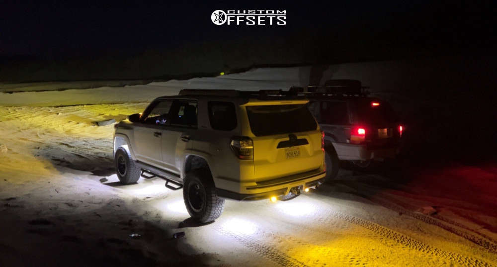 2019 Toyota 4Runner with 17x9 -12 Black Rhino Primm and 285/75R17 ...