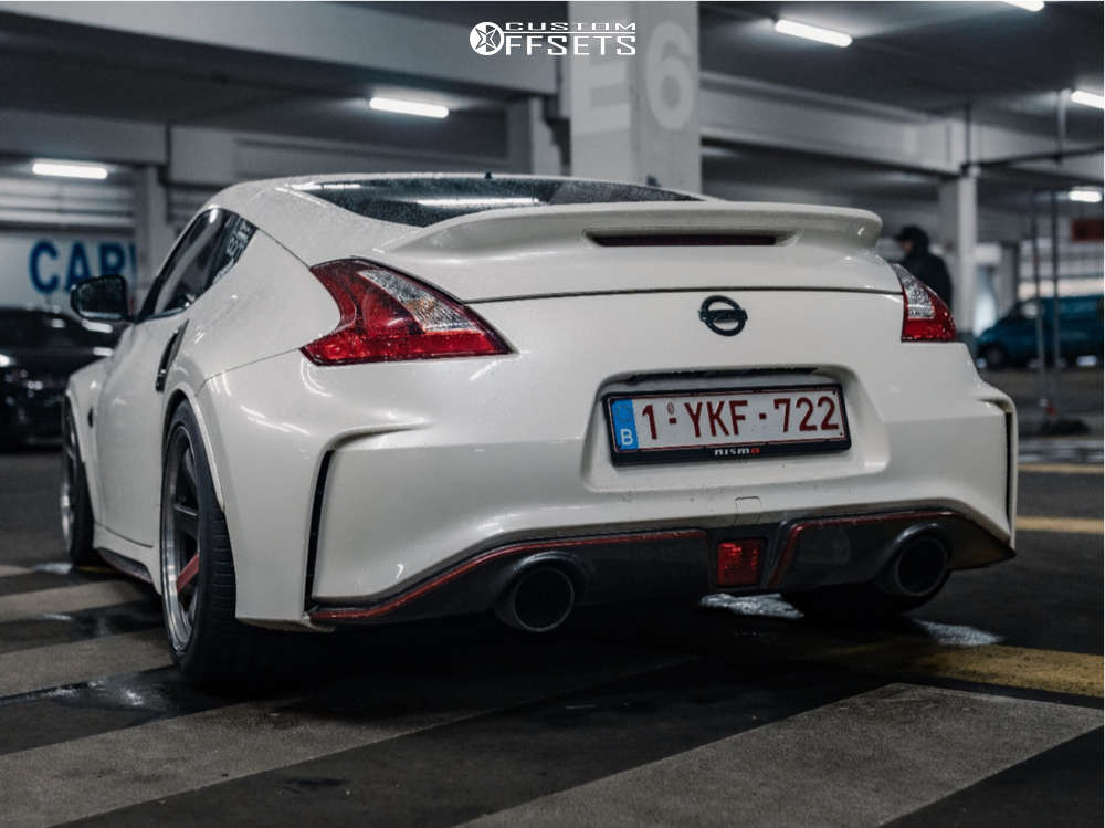 2019 Nissan 370Z with 18x9.5 22 Volk Te37 and 235/40R18 Falken Azenis ...