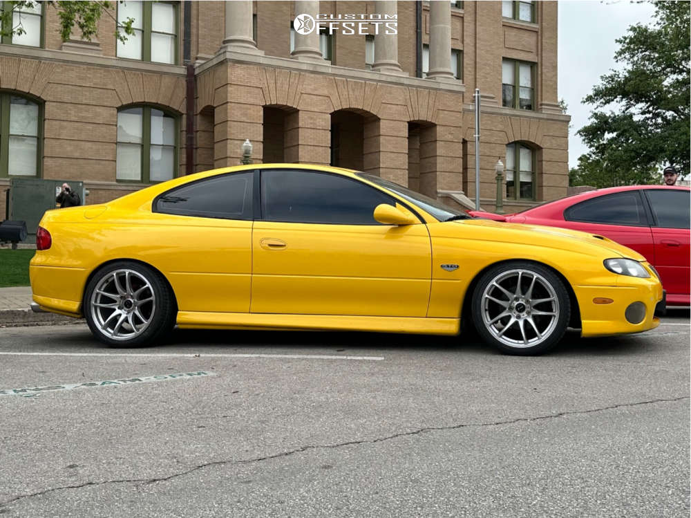 2004 Pontiac GTO with 18x9.5 35 Vors Tr4 and 255/40R18 Hankook Ventus ...