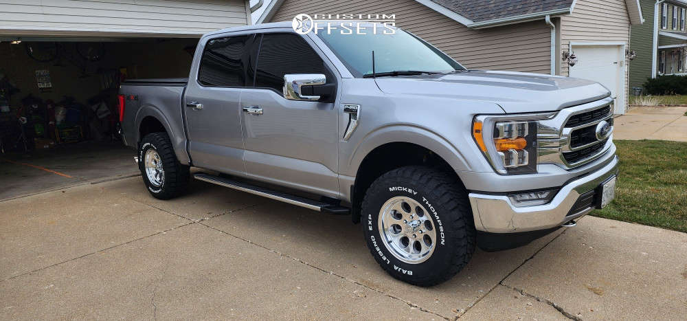 2021 Ford F-150 with 17x9 0 Alloy Ion Style 171 and 285/70R17 Mickey ...