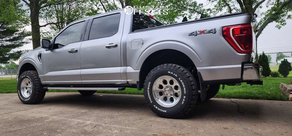 2021 Ford F-150 with 17x9 0 Alloy Ion Style 171 and 285/70R17 Mickey ...