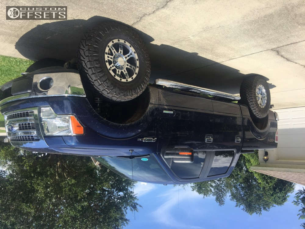 2013 Ford F-150 with 18x9 0 Pro Comp 31 and 37/12.5R18 Nitto Ridge ...