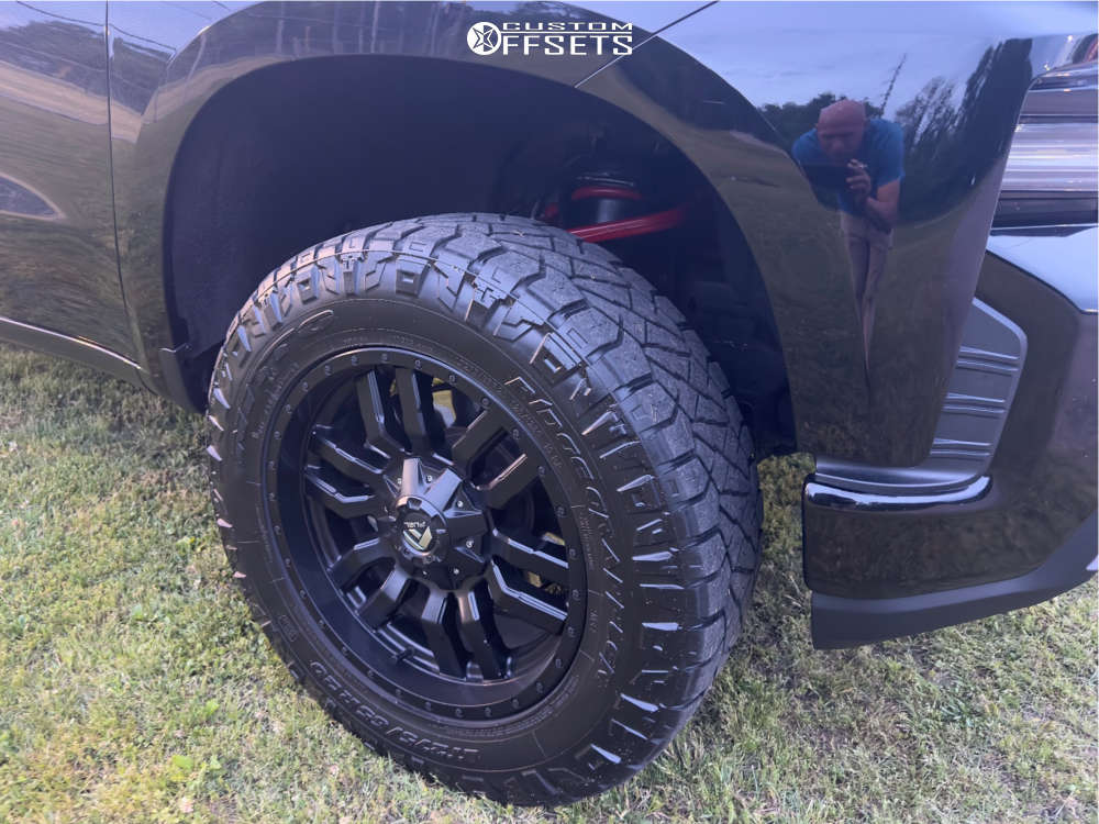 2020 Chevrolet Silverado 1500 with 20x9 20 Fuel Sledge and 295/65R20 ...