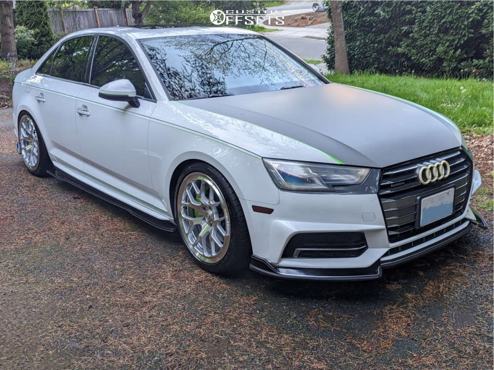 2017 Audi A4 Quattro with 19x9 40 Neuspeed Rse142 and 255/35R19 ...