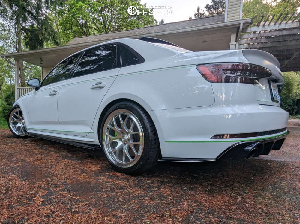 2017 Audi A4 Quattro with 19x9 40 Neuspeed Rse142 and 255/35R19 ...