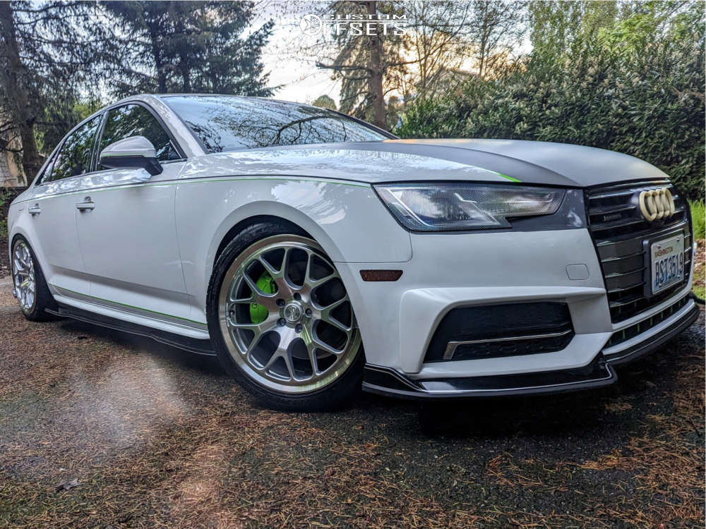 2017 Audi A4 Quattro with 19x9 40 Neuspeed Rse142 and 255/35R19 ...