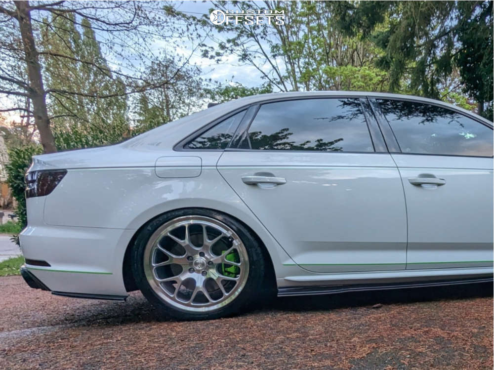 2017 Audi A4 Quattro with 19x9 40 Neuspeed Rse142 and 255/35R19 ...
