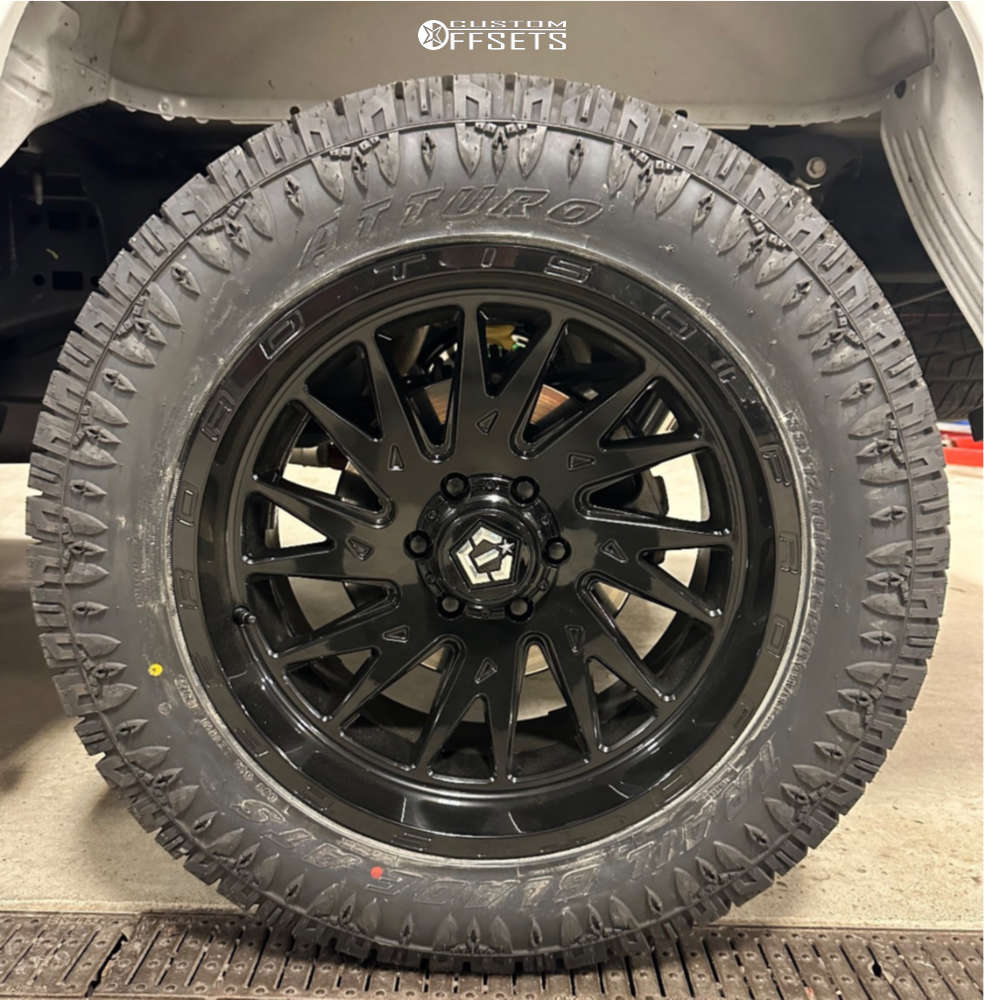 2022 Ford F-150 with 20x10 -19 TIS 547b and 33/12.5R20 Atturo Trail Blade Ats and Leveling Kit ...