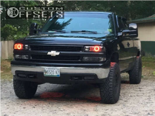 2002 Chevrolet Silverado 1500 with 16x8 0 Vision Warrior and 285/75R16 ...