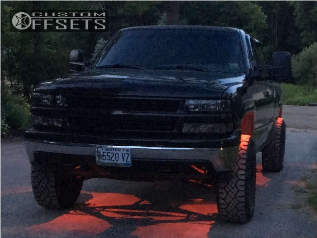 2002 Chevrolet Silverado 1500 with 16x8 0 Vision Warrior and 285/75R16 ...