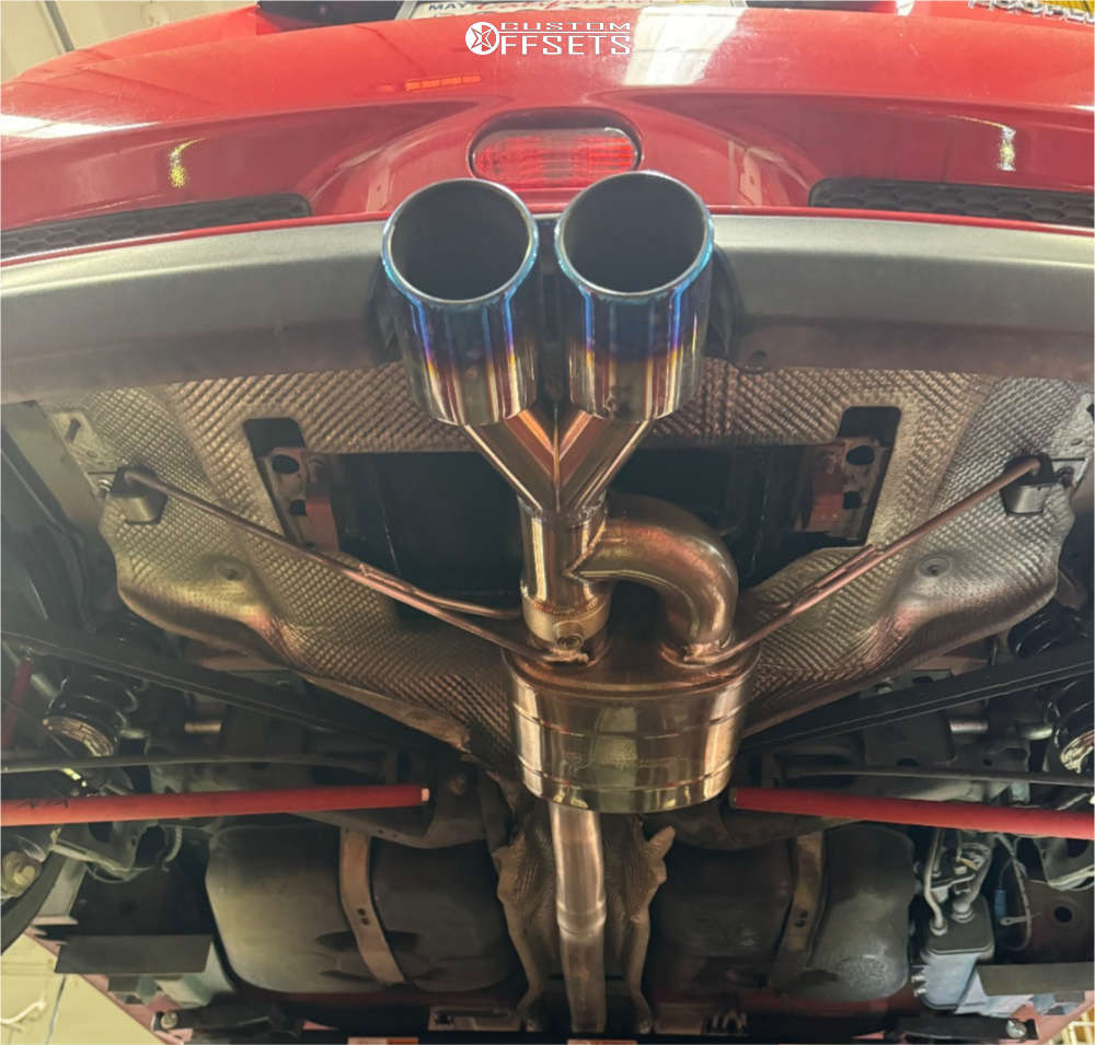 2005 Mini Cooper with 16x8 28 Motegi Mr156 and 215/45R16 Falken Azenis ...