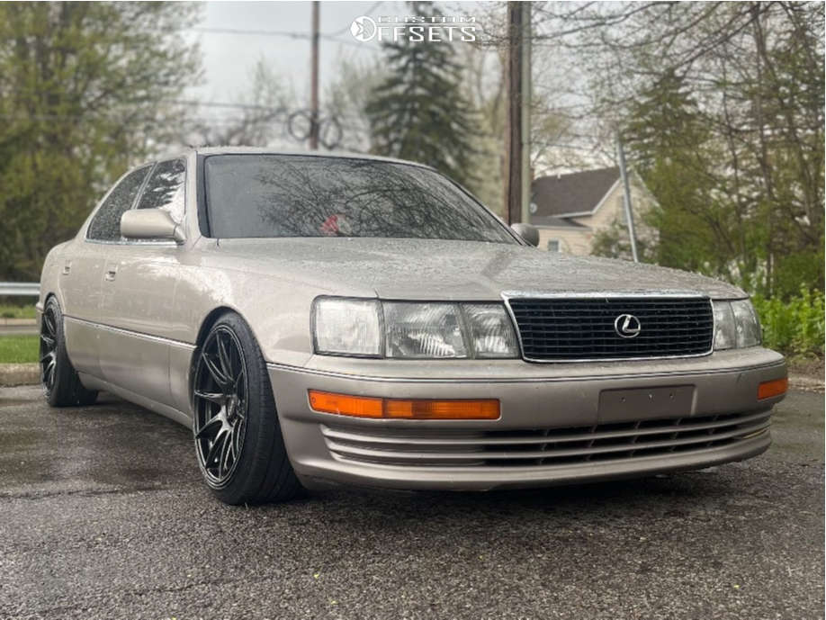 1993 Lexus LS400 with 18x8.75 20 XXR 527 and 225/40R18 Nitto Nt555 G2 ...