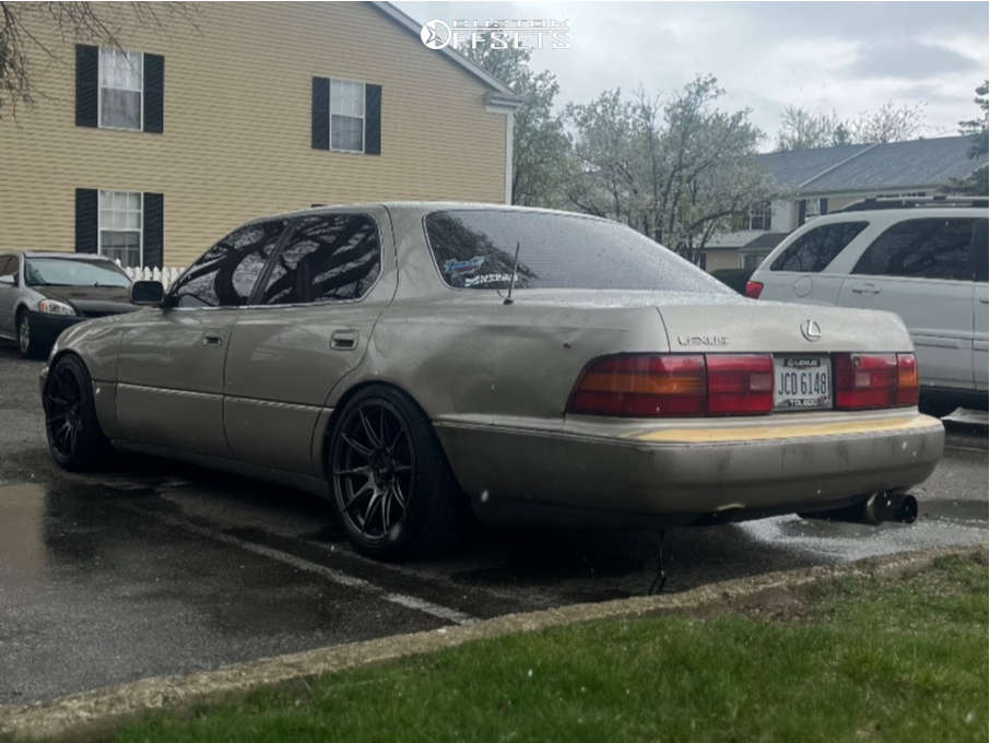 1993 Lexus LS400 with 18x8.75 20 XXR 527 and 225/40R18 Nitto Nt555 G2 ...