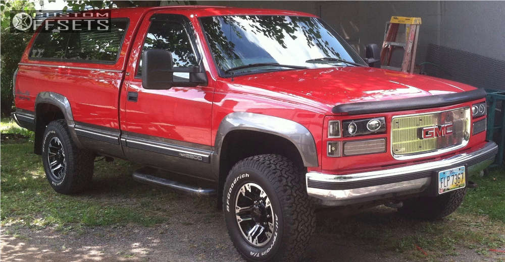 2000 GMC K2500 with 16x8 -6 Ultra Maverick and 265/75R16 BFGoodrich All ...