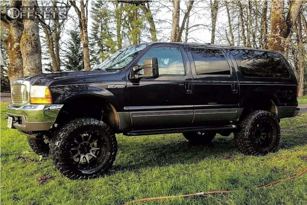 2001 Ford Excursion with 20x12 -44 Raceline Shift and 38/15.5R20 Toyo ...
