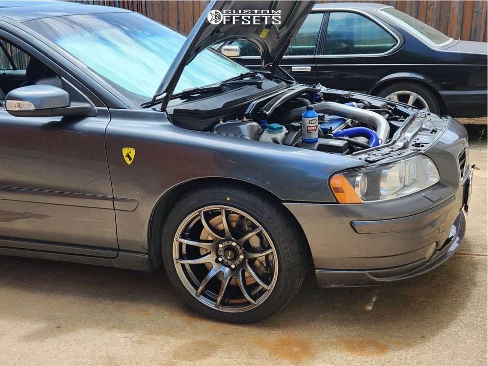 2007 Volvo S60 with 17x9 30 Vors Tr4 and 225/45R17 Firestone Firehawk ...