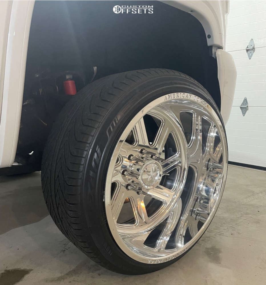 2018 GMC Sierra 2500 HD with 24x14 -73 American Force Ikon Ss and 305 ...